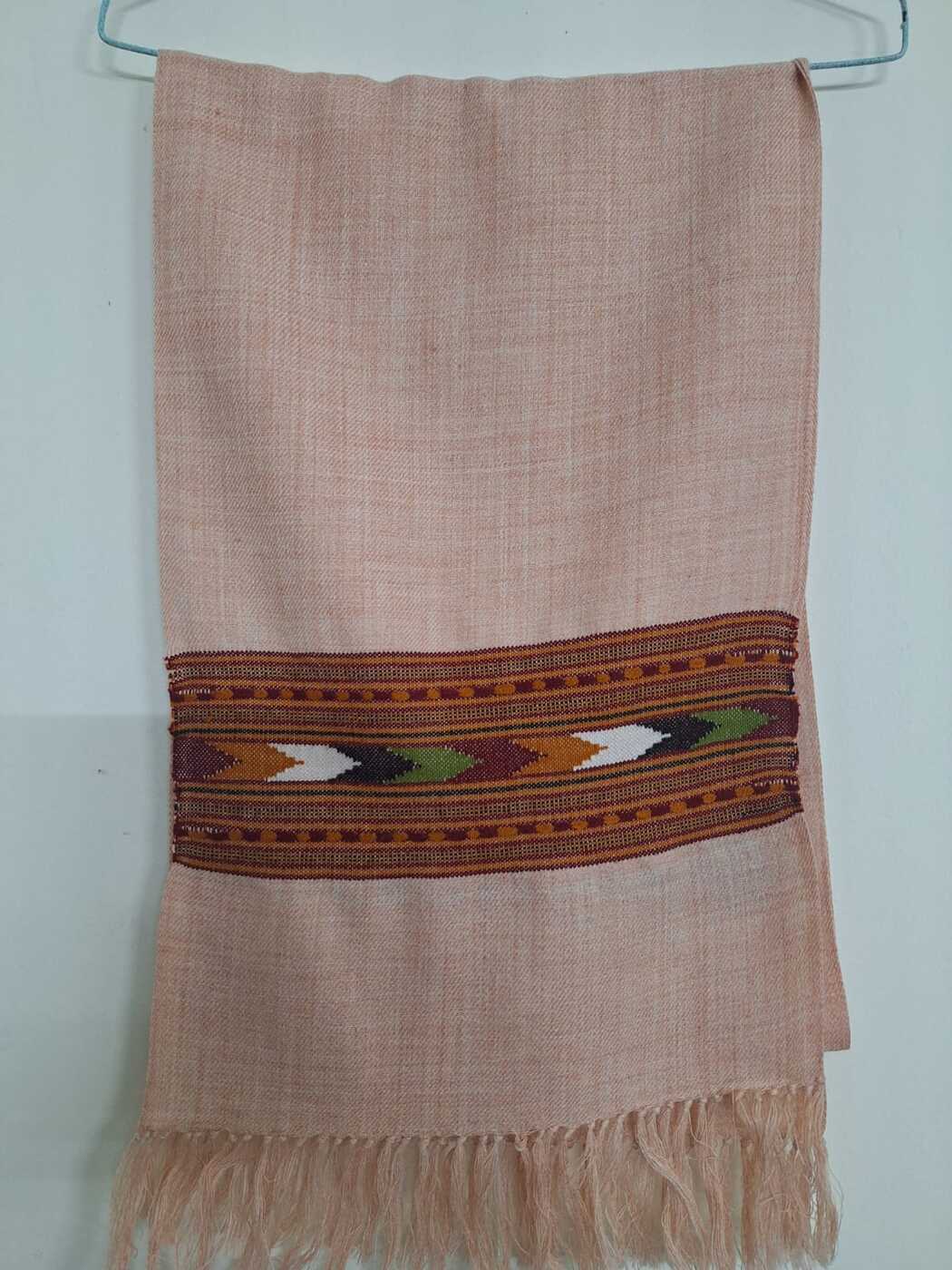 Single Patti Kullu handloom kingari Pure Wool Mufler